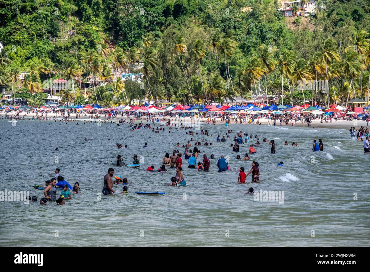 Maracas Beach in Trinidad and Tobago Stock Photo - Alamy