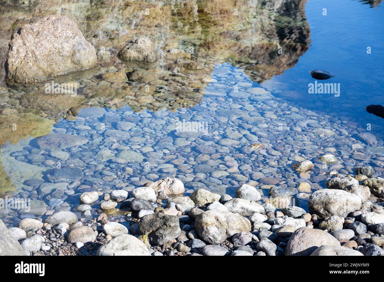 Detail of a natural pool of volcanic rocks in Tenerife Stock Photo - Alamy