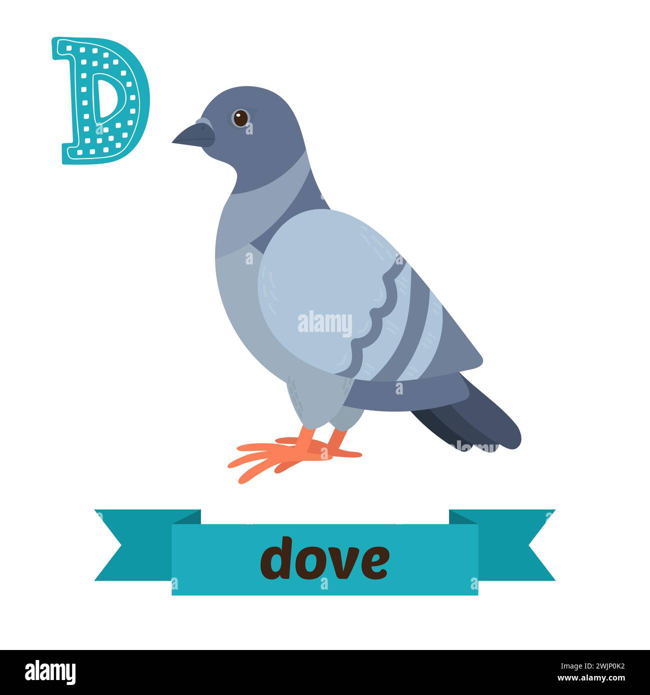 Dove with letter hi-res stock photography and images - Alamy