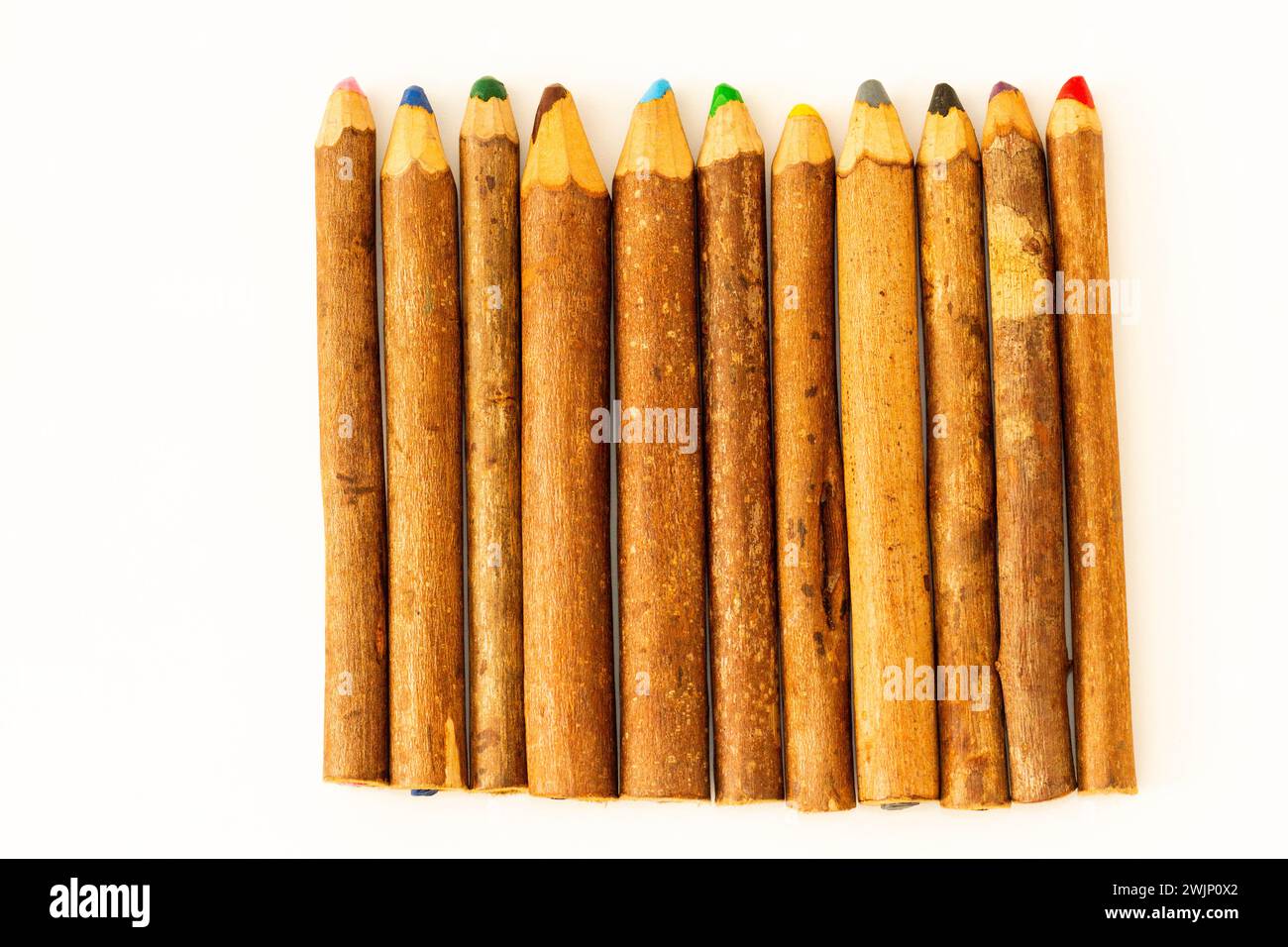 SPECTACULAR AND ADORABLE CRAFTSMANSHIP COLORED CRAYONS RUSTICALLY MADE ...