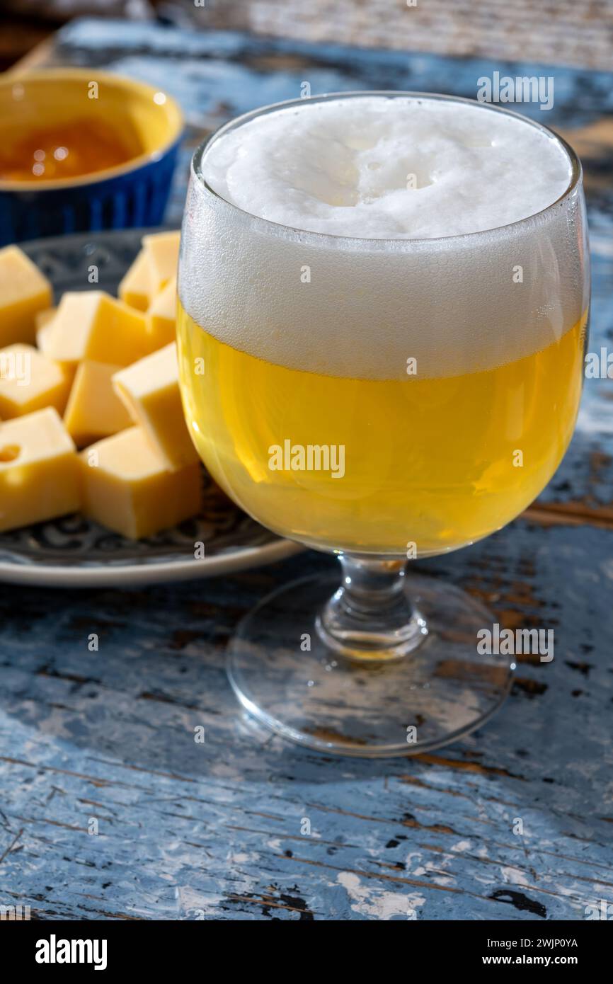 Cheese collection, Dutch ripe hard chees made from cow milk in the ...