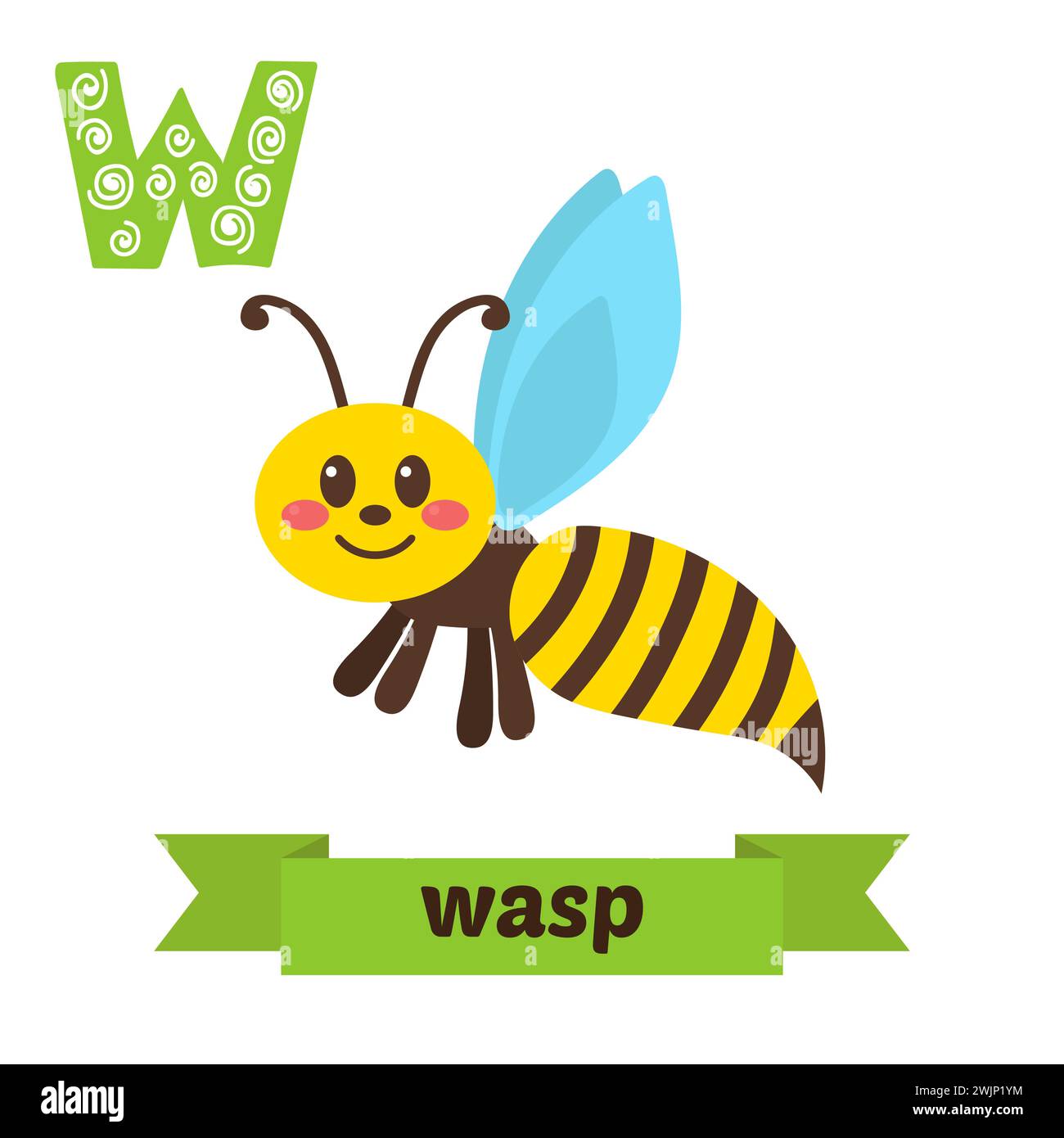 Wasp macro Stock Vector Images - Alamy