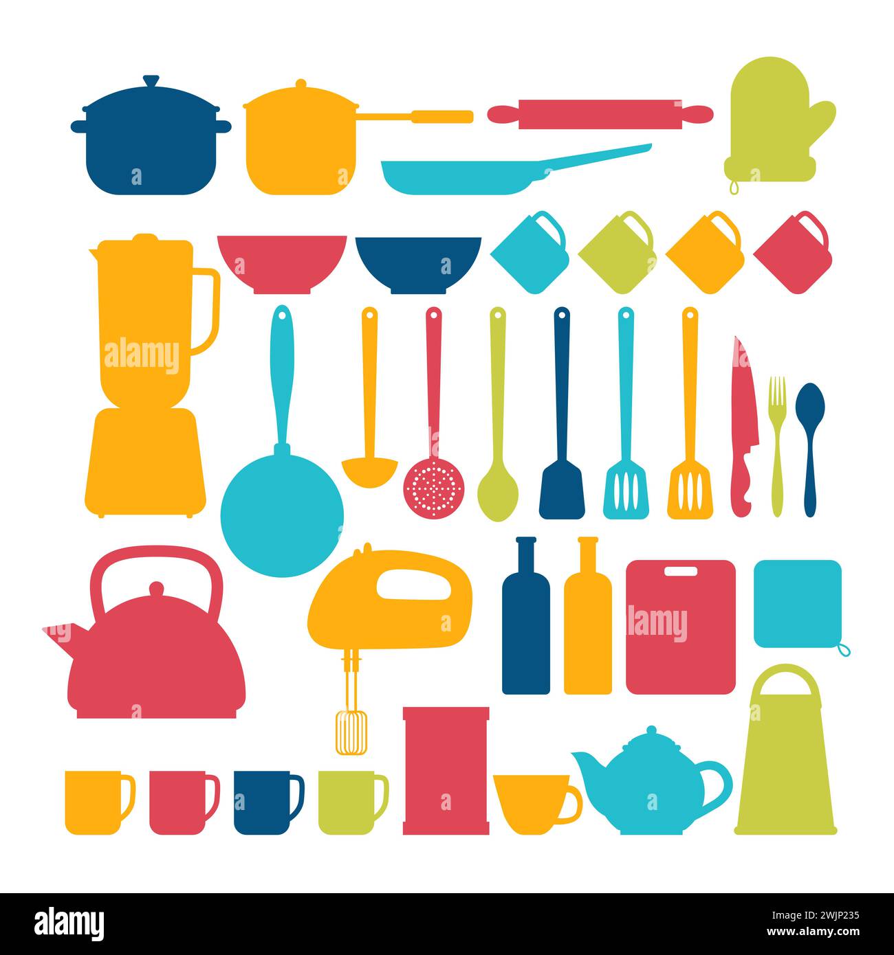 Home appliance group Stock Vector Images - Alamy