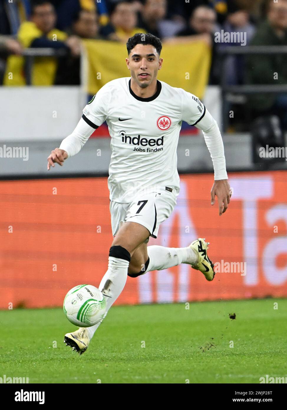 BRUSSELS - Omar Marmoush of Eintracht Frankfurt during the UEFA Europa ...