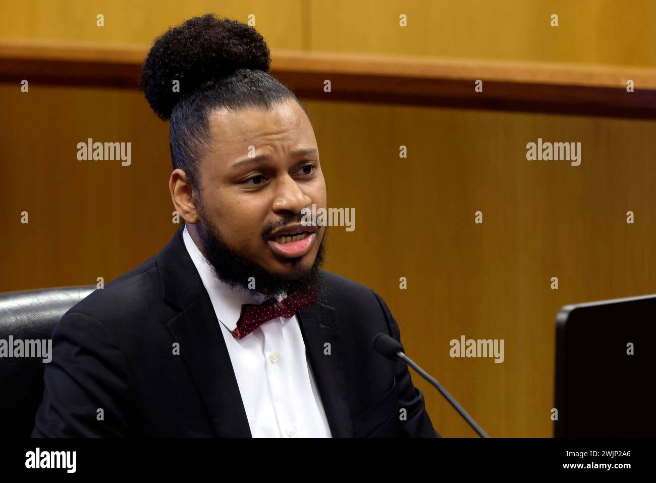 Austin Dabney, who worked for a law firm that was run by Nathan Wade ...