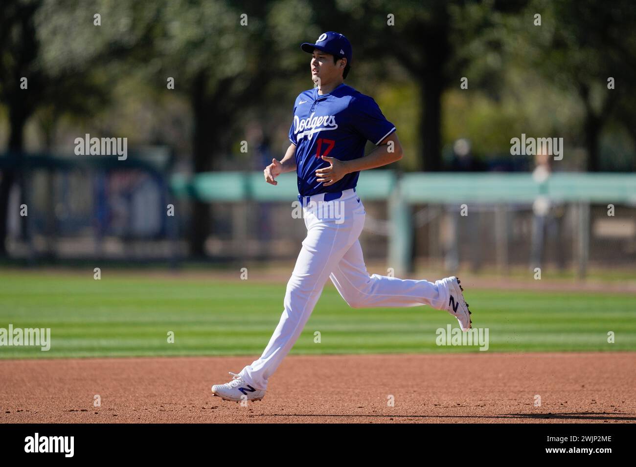 Los Angeles Dodgers designated hitter Shohei Ohtani participates in ...
