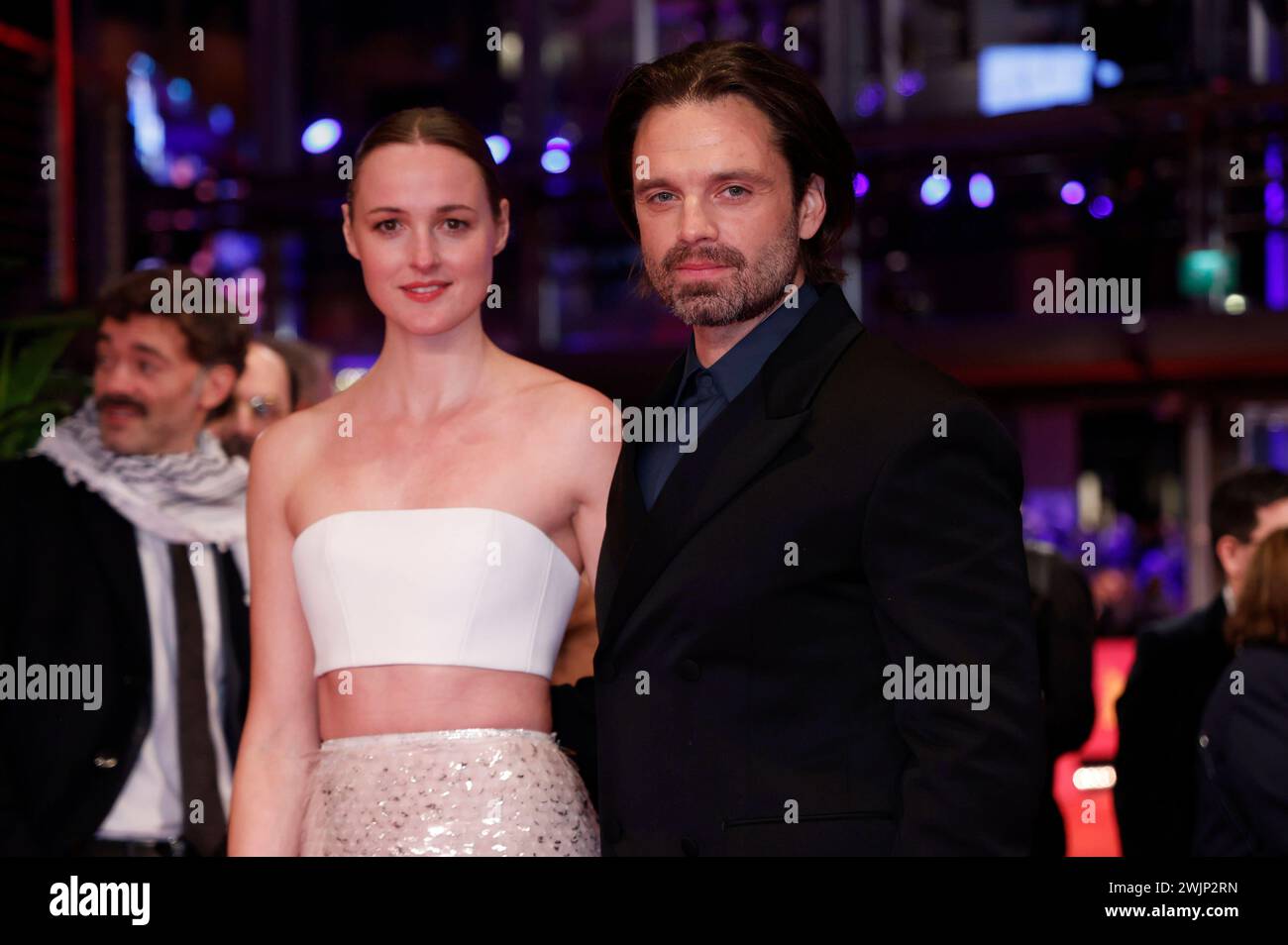 Renate Reinsve und Sebastian Stan bei der Premiere des Kinofilms A Different Man auf der ...