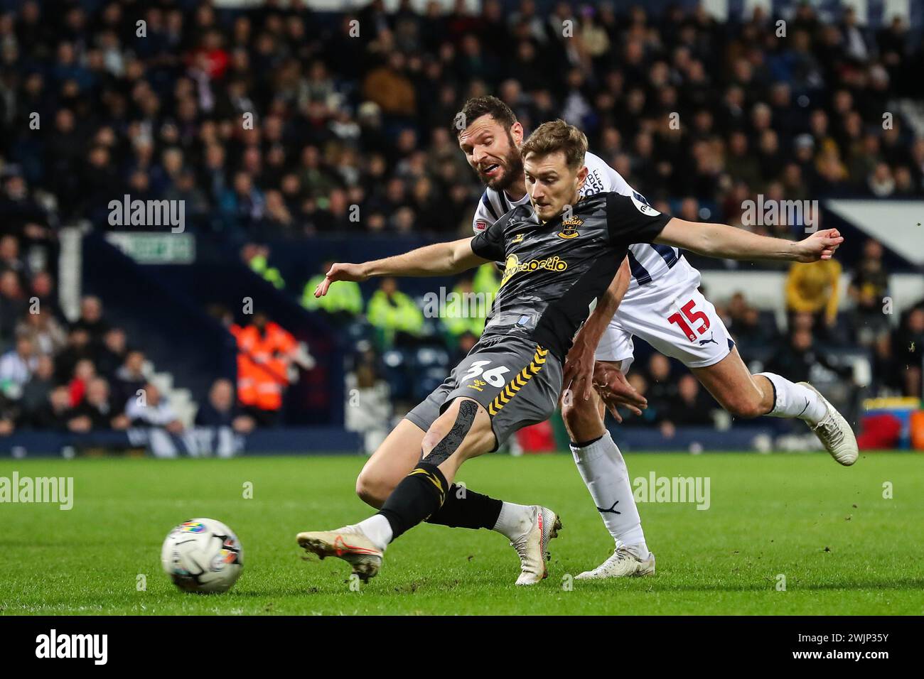 David Brooks of Southampton scores a goal to make it 0-2 during the Sky ...