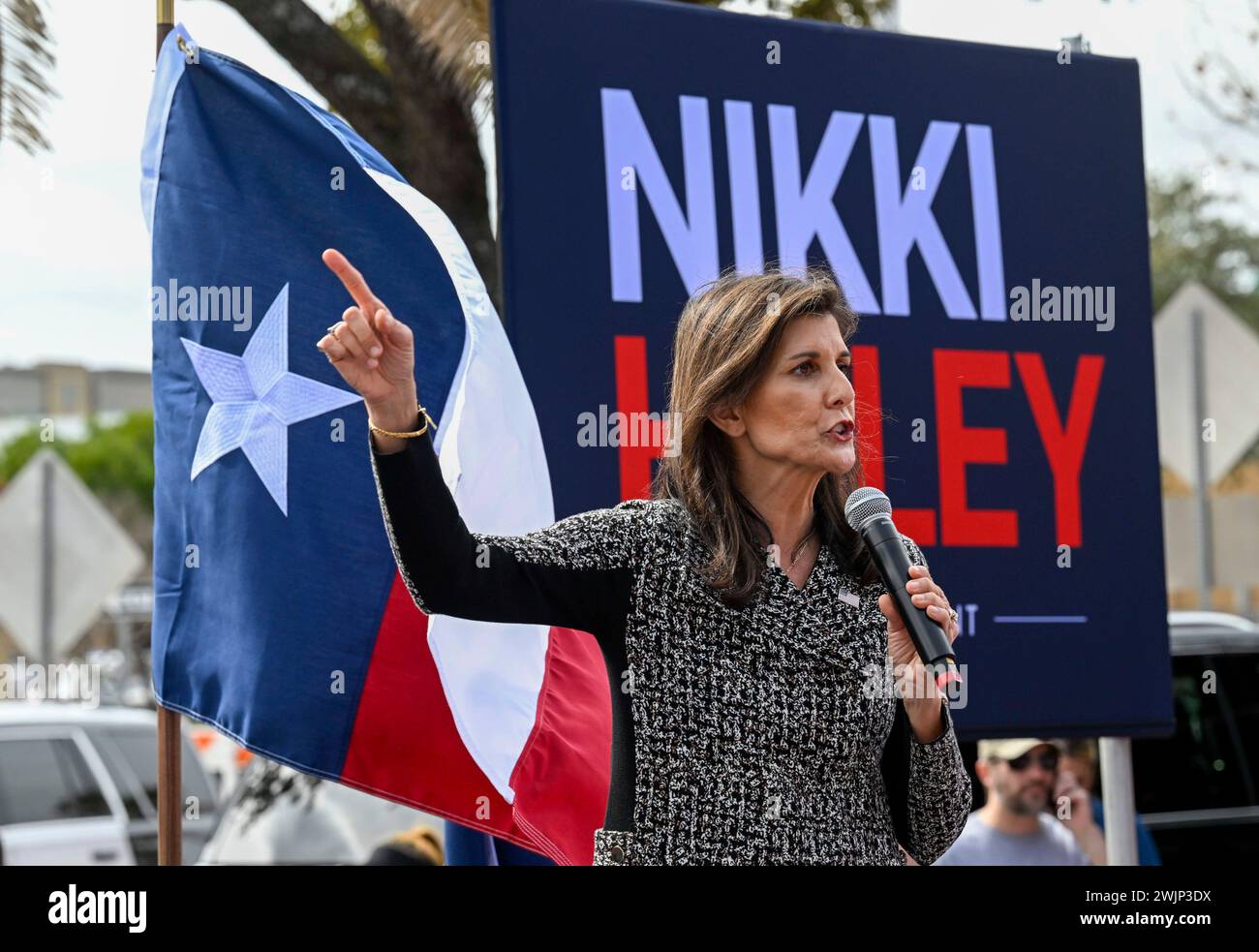 San Antonio Texas USA: Republican presidential candidate NIKKI HALEY ...