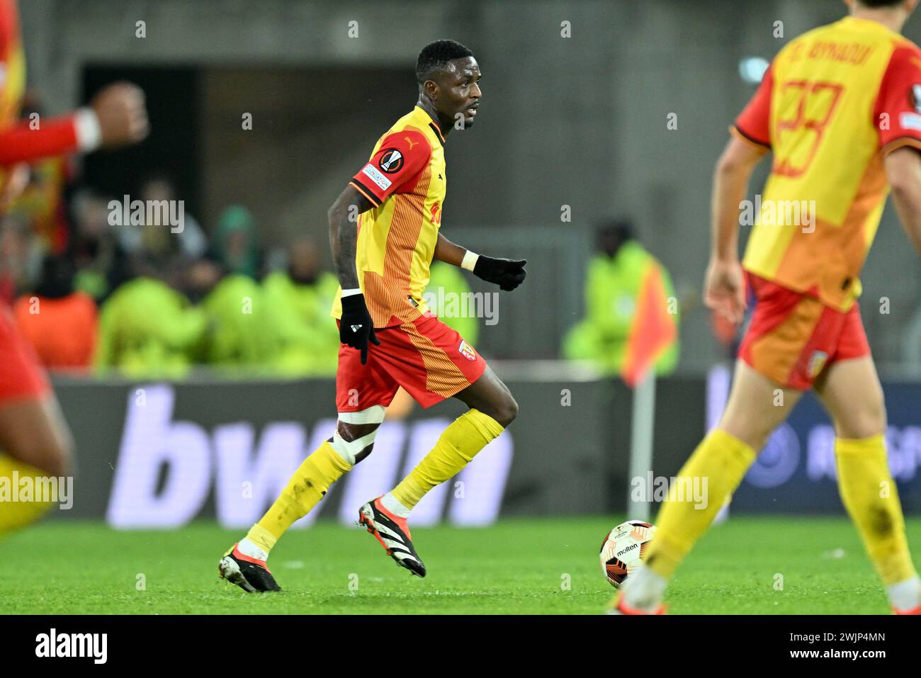 Salis Abdul Samed (6) of RC Lens pictured during the Uefa Europa League ...