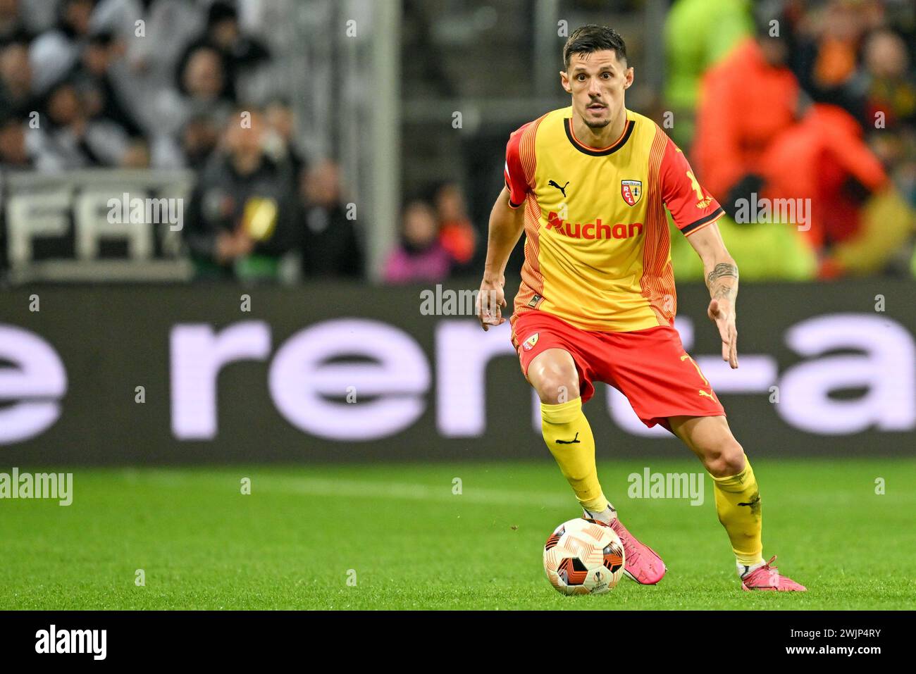 Florian Sotoca (7) of RC Lens pictured during the Uefa Europa League ...