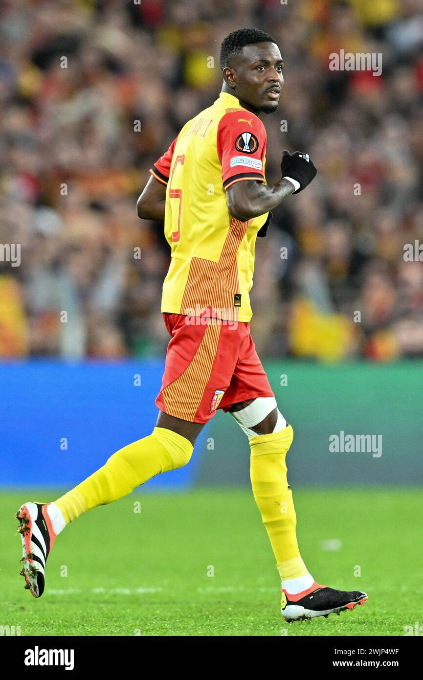 Salis Abdul Samed (6) of RC Lens pictured during the Uefa Europa League ...