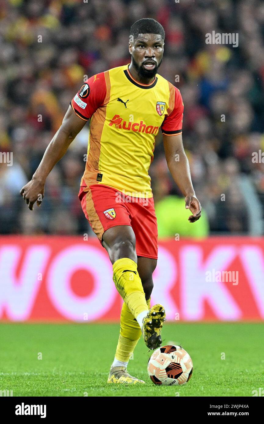 Kevin Danso (4) of RC Lens pictured during the Uefa Europa League play ...