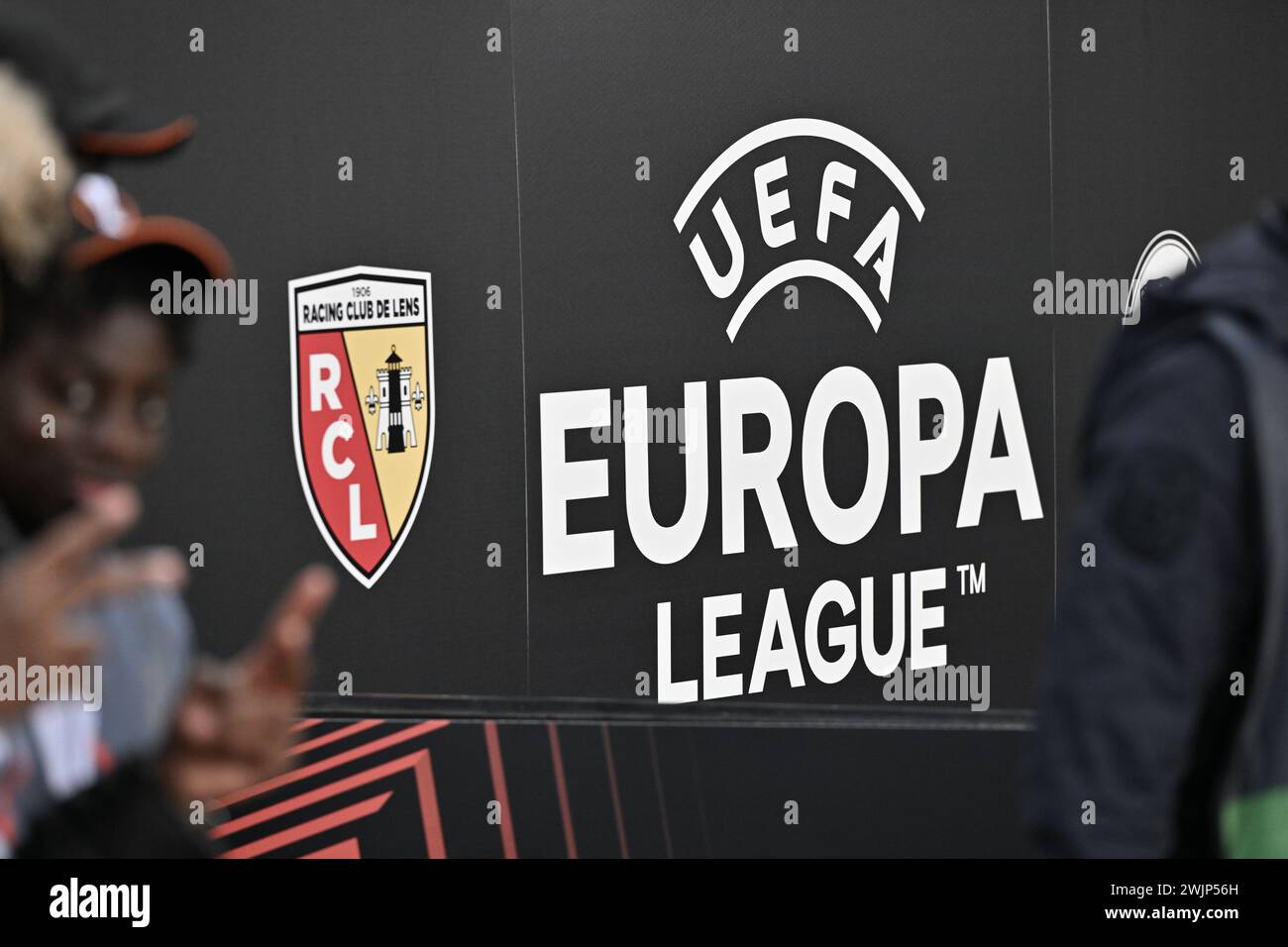 Lens, France. 15th Feb, 2024. illustration picture showing the RCL Lens ...