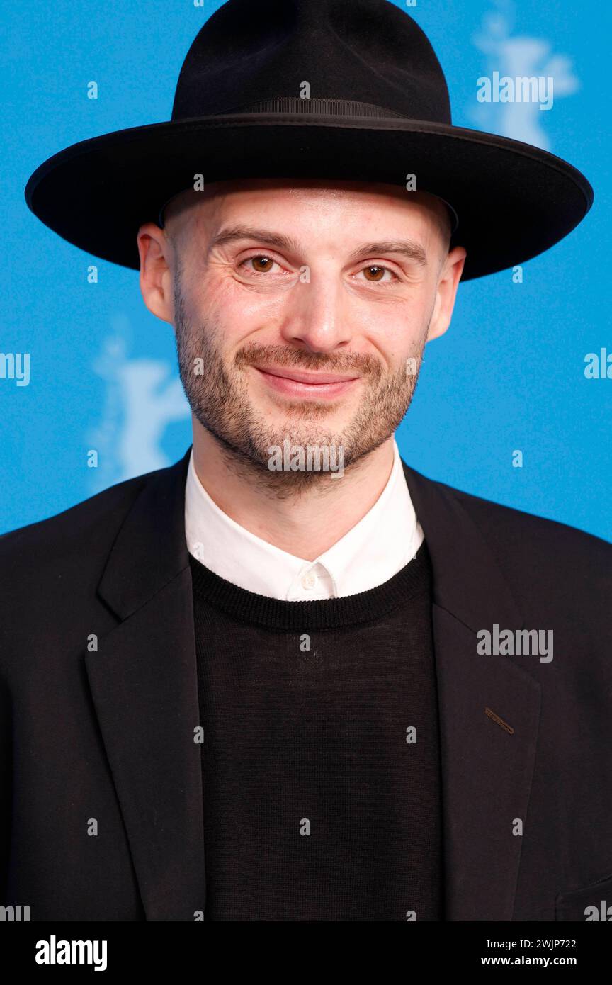 Tilman Singer beim Photocall zum Kinofilm Cuckoo auf der Berlinale 2024 ...