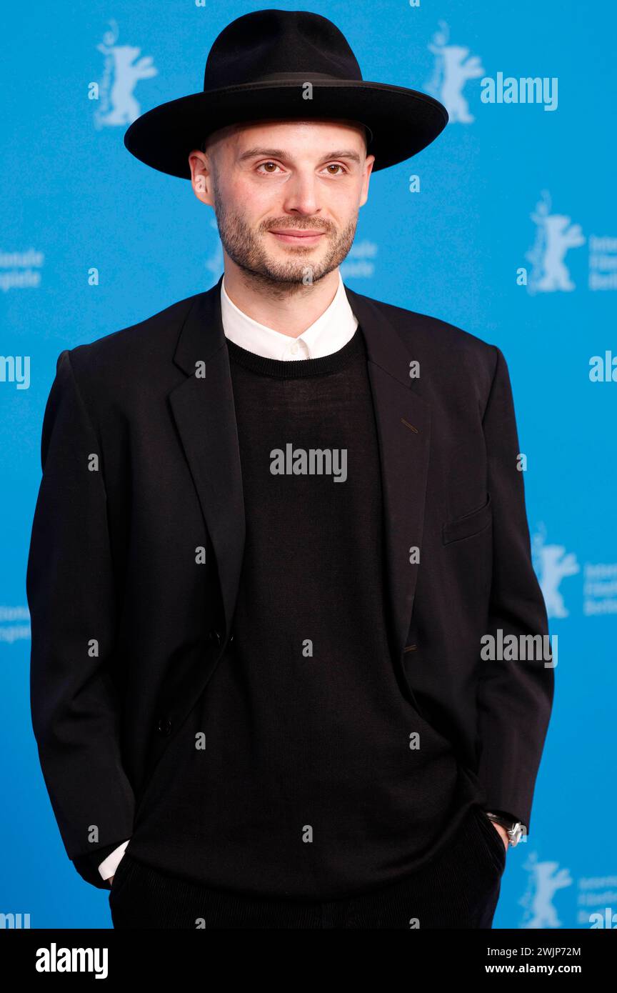 Tilman Singer beim Photocall zum Kinofilm Cuckoo auf der Berlinale 2024 ...