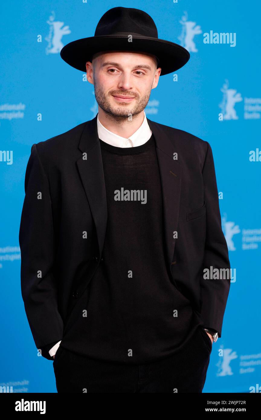 Tilman Singer beim Photocall zum Kinofilm Cuckoo auf der Berlinale 2024 ...