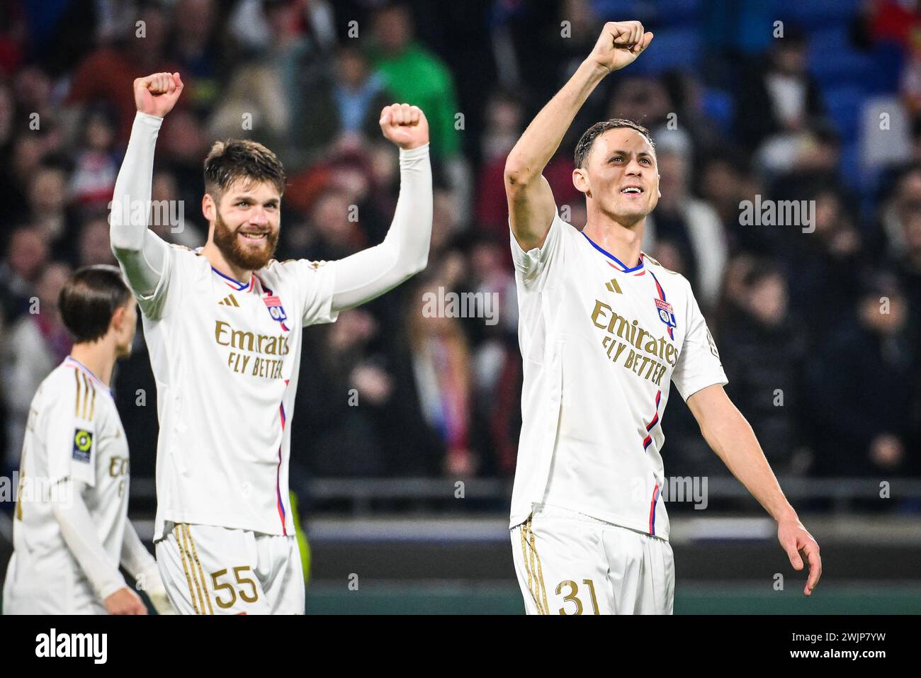 Decines-Charpieu, France, France. 16th Feb, 2024. Nemanja MATIC of Lyon ...