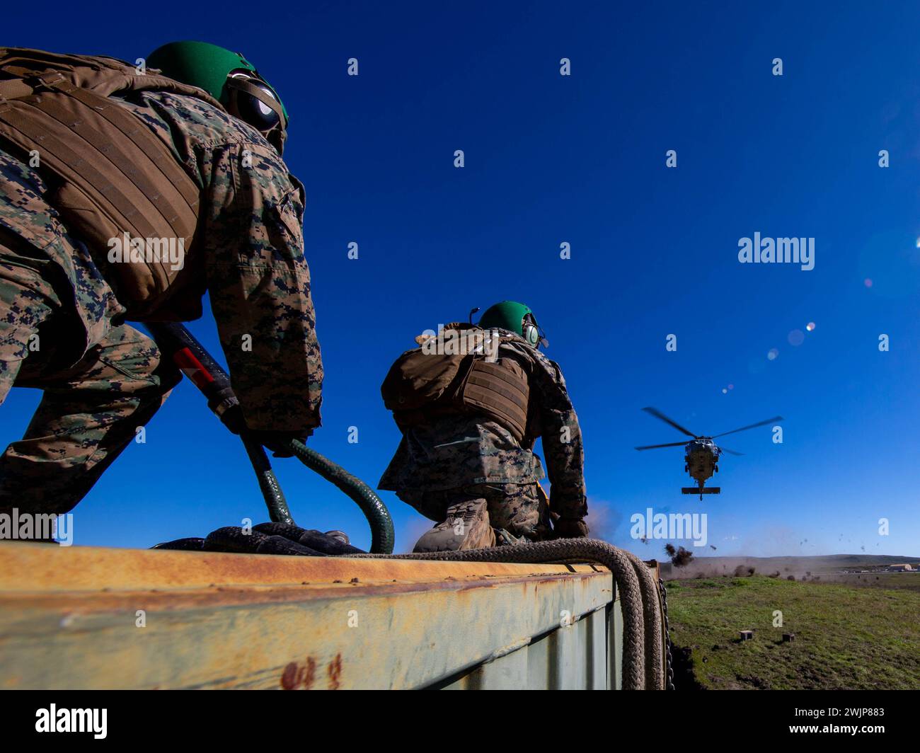 240210-N-FK754-1120 SAN CLEMENTE ISLAND (Feb. 10, 2024) Sgt. Daniel ...