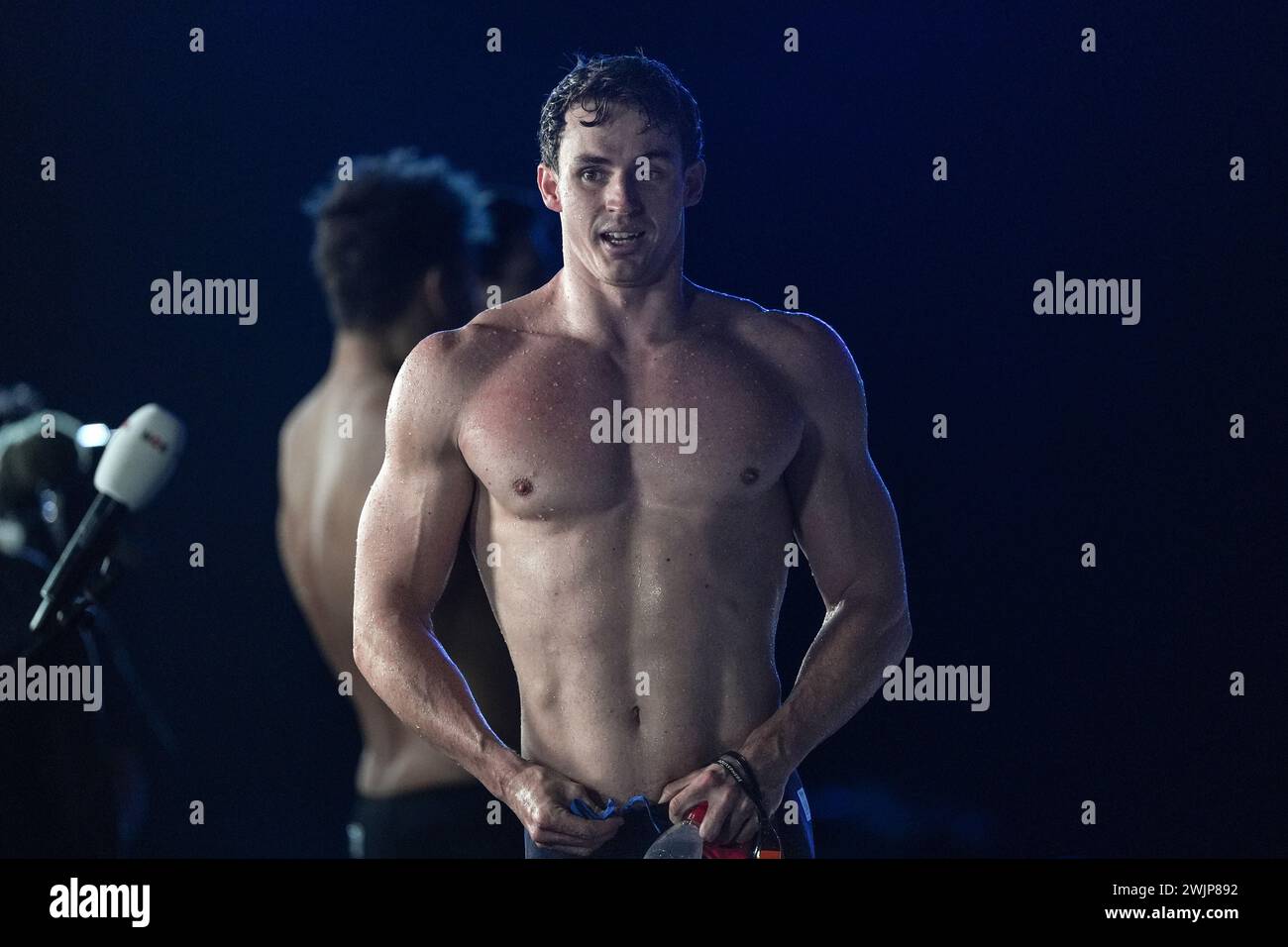 Doha, Qat. 16th Feb, 2024. Ben Proud from Great Britain in action at ...