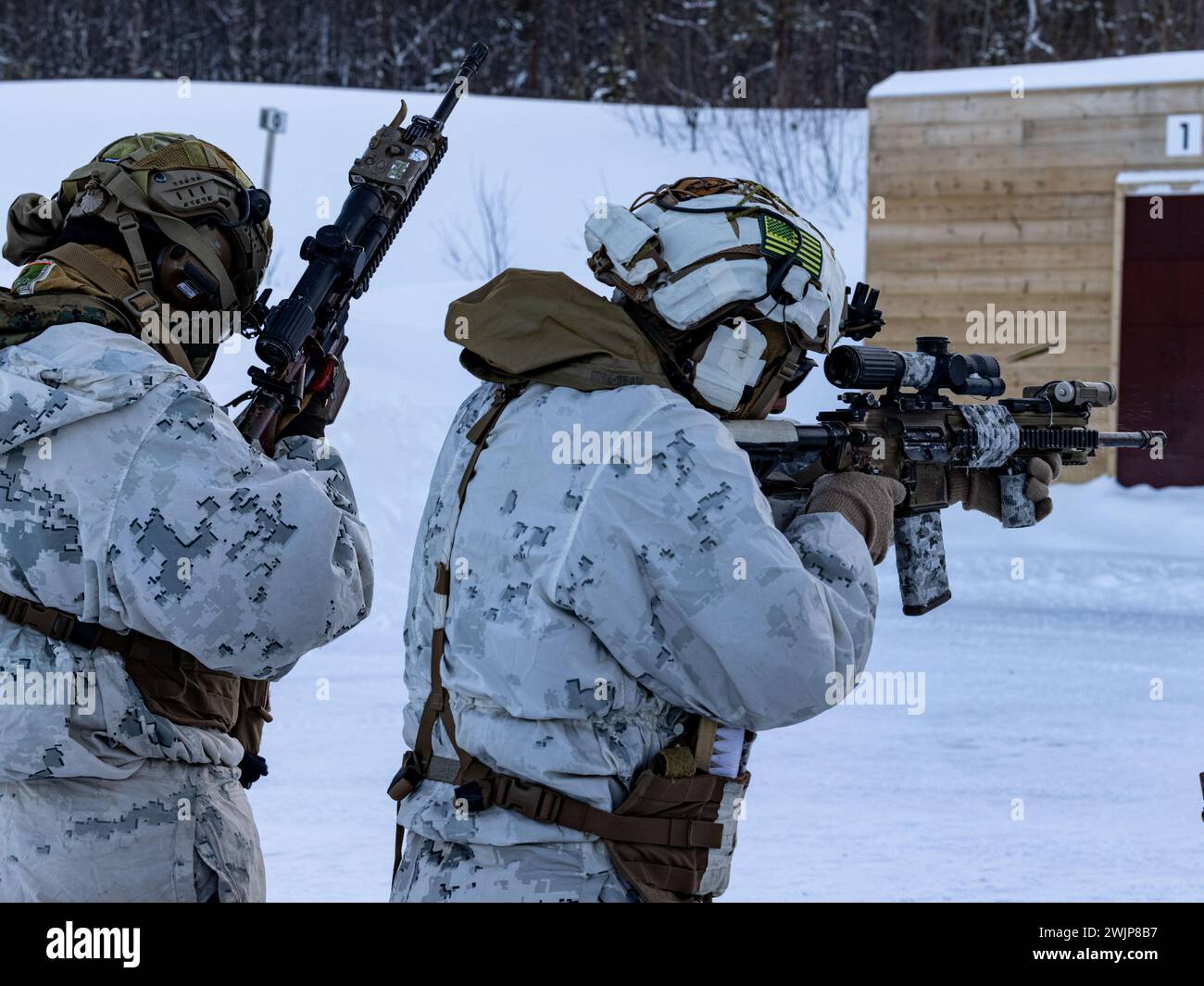 U.S. Marines with 1st Battalion, 2nd Marine Regiment, 2nd Marine ...