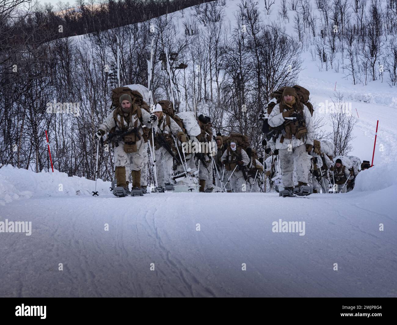 U.S. Marines with 1st Battalion, 2nd Marine Regiment, 2nd Marine ...