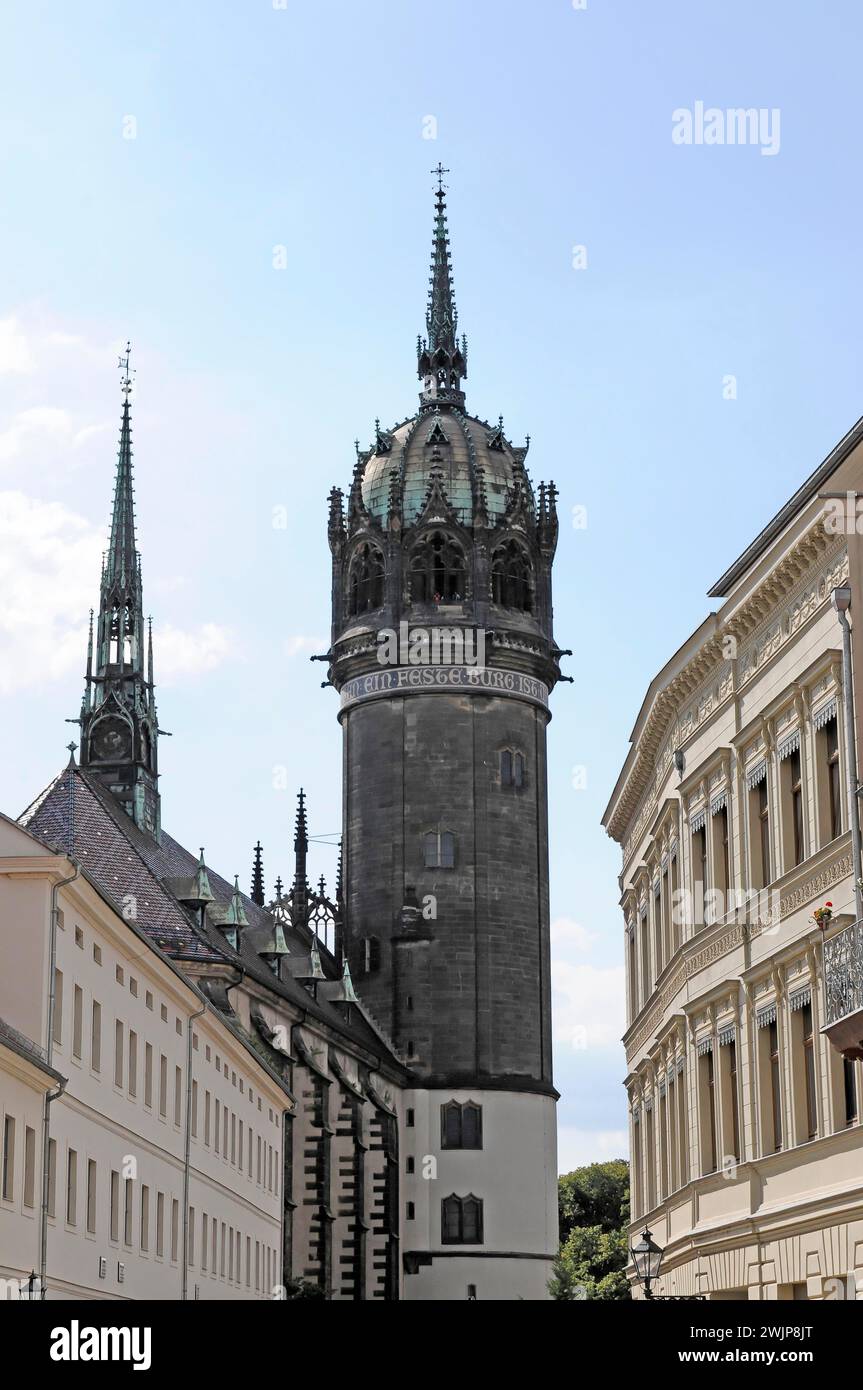 Wittenberg castle church hi-res stock photography and images - Alamy