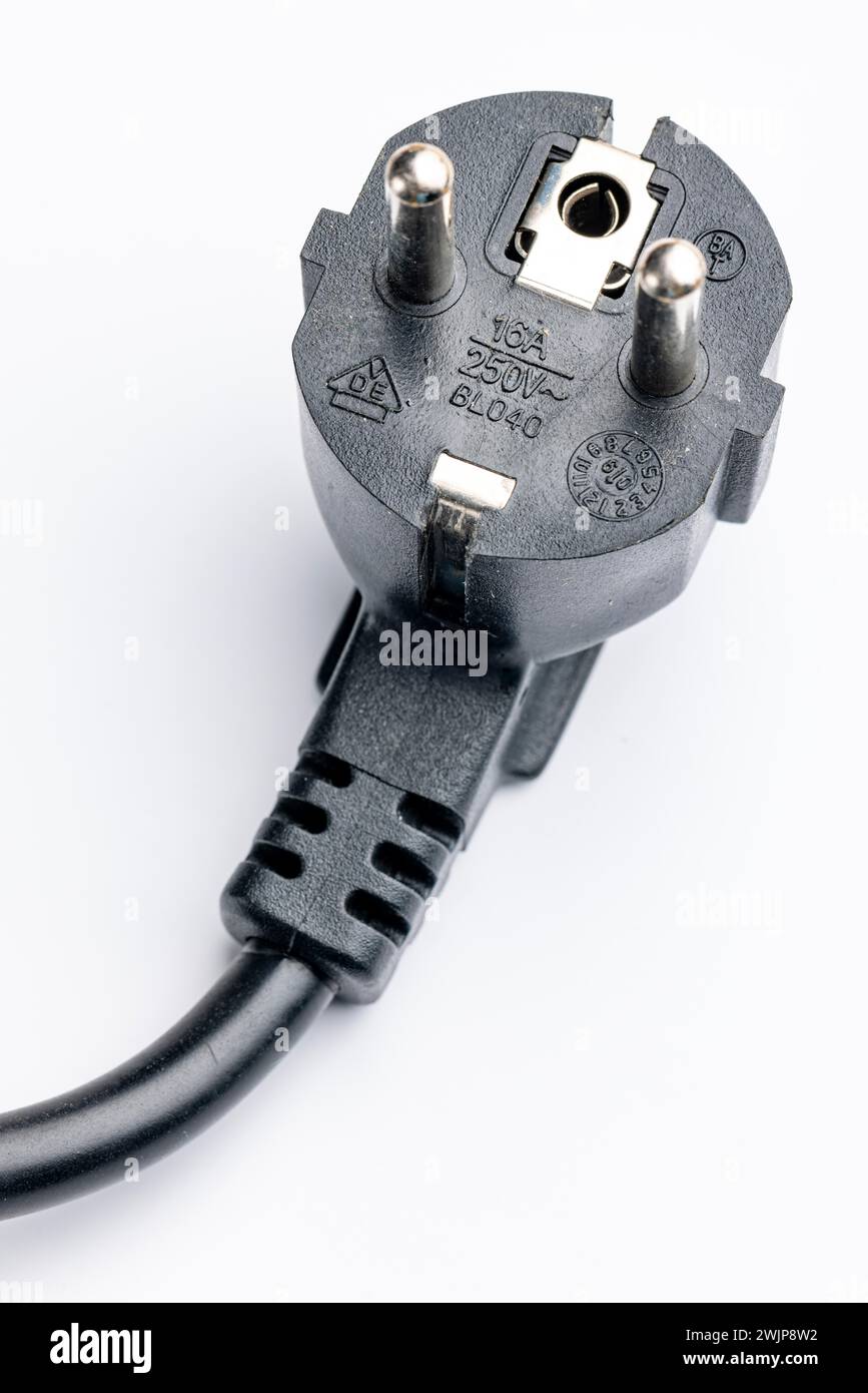 Schuko plug hi-res stock photography and images - Alamy