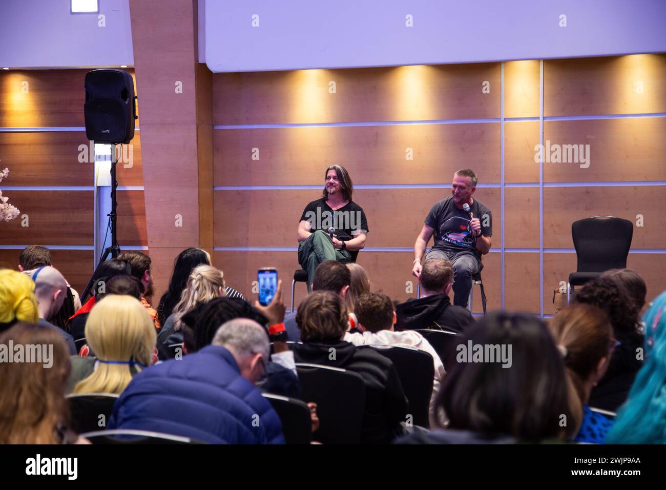 London, UK. 16th Feb, 2024. Voice actors -D.C Douglas, One Piece, Chef ...