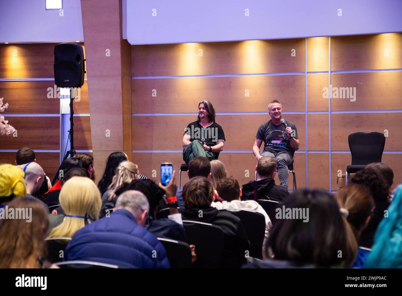 London, UK. 16th Feb, 2024. Voice actors -D.C Douglas, One Piece, Chef ...