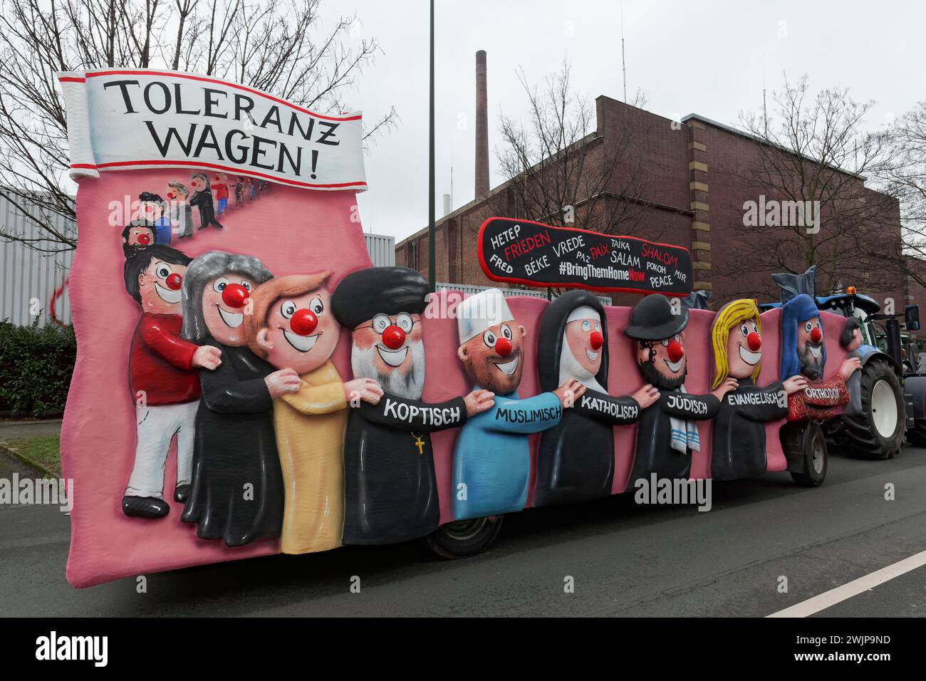 Representatives of the world's religions dance polonaise, Muslim ...