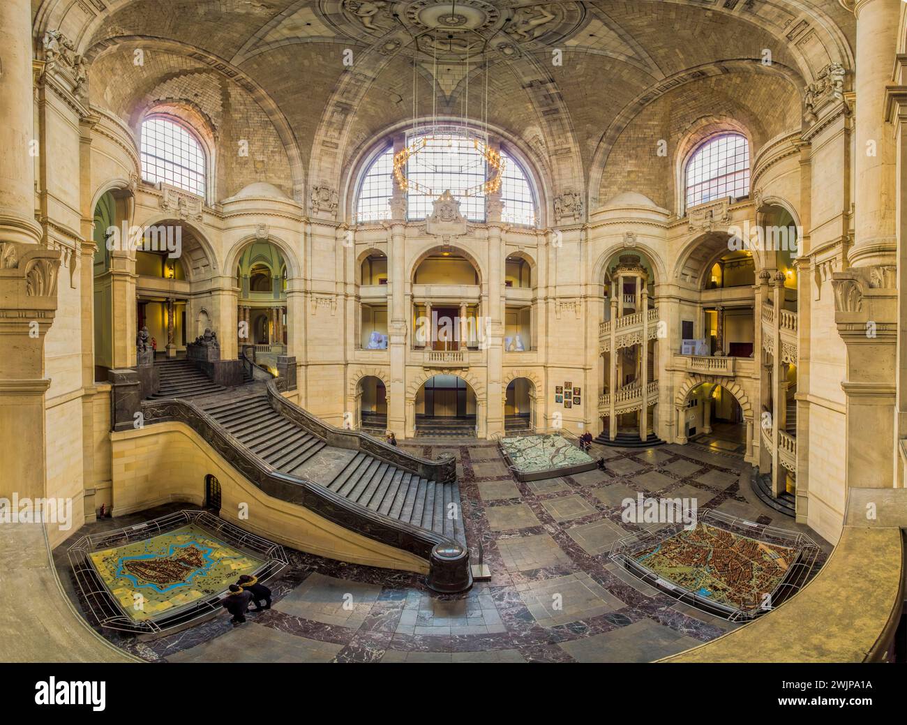 Town Hall Interior Panorama Hanover Germany Stock Photo - Alamy