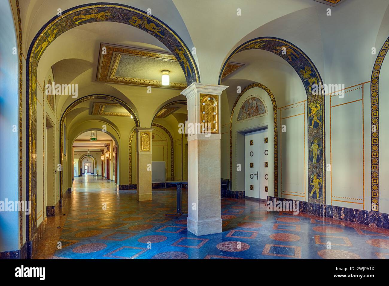 Town Hall Inside Hanover Germany Stock Photo - Alamy