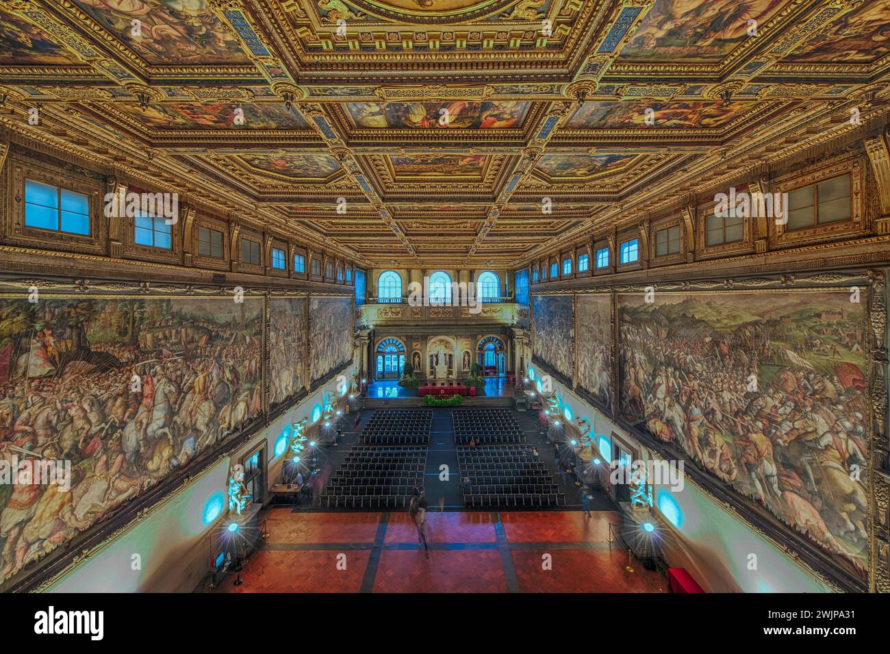 Palazzo vecchio interior hi-res stock photography and images - Alamy