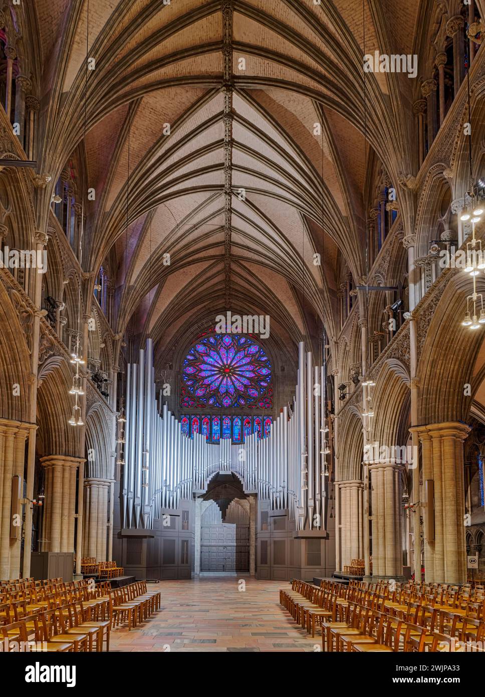 Nidaros Cathedral Inside Trondheim Norway Stock Photo - Alamy