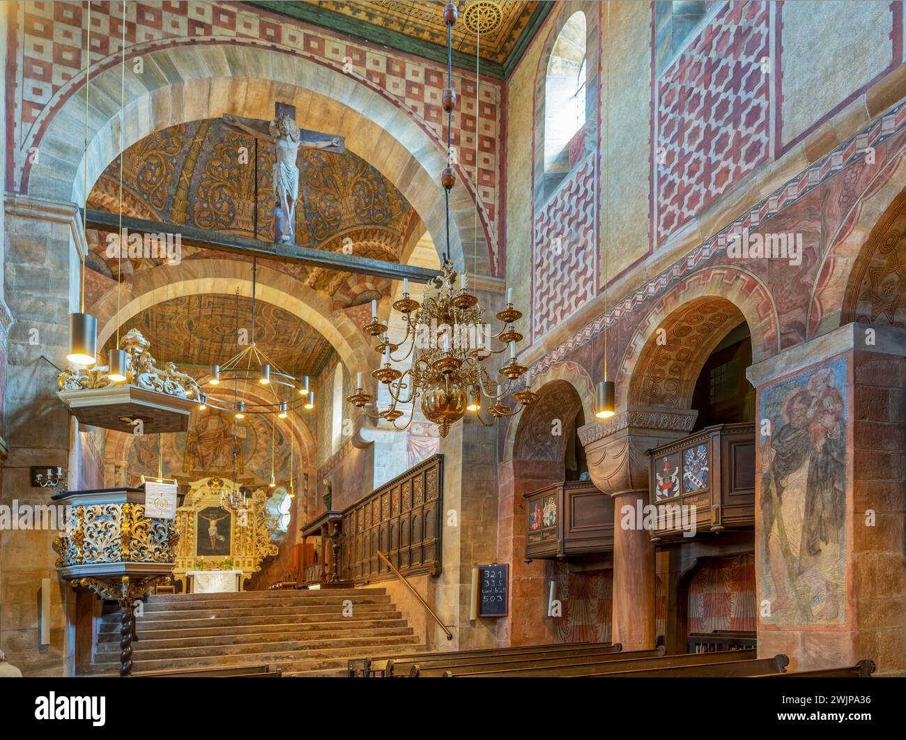 Inside the abbey hi-res stock photography and images - Alamy