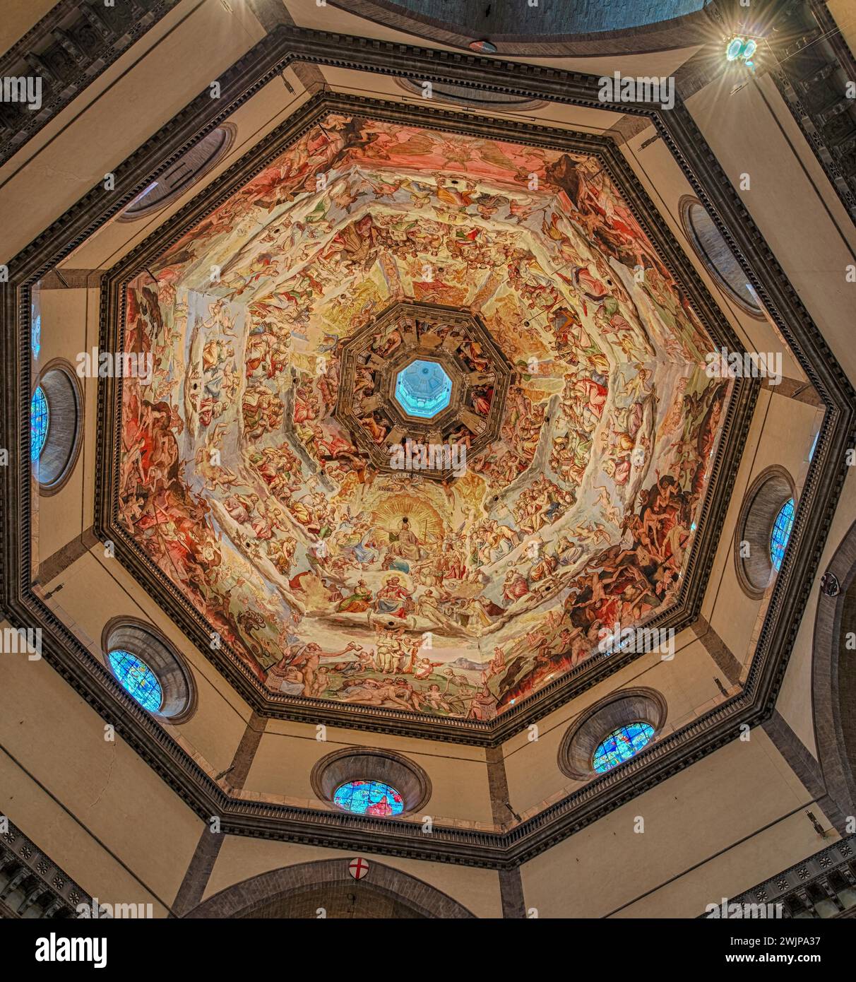 Cathedral Interior Decle Panorama Florence Italy Stock Photo - Alamy