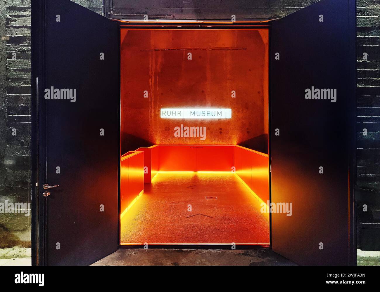 Zollverein Coal Mine Industrial Complex, interior view of the coal ...