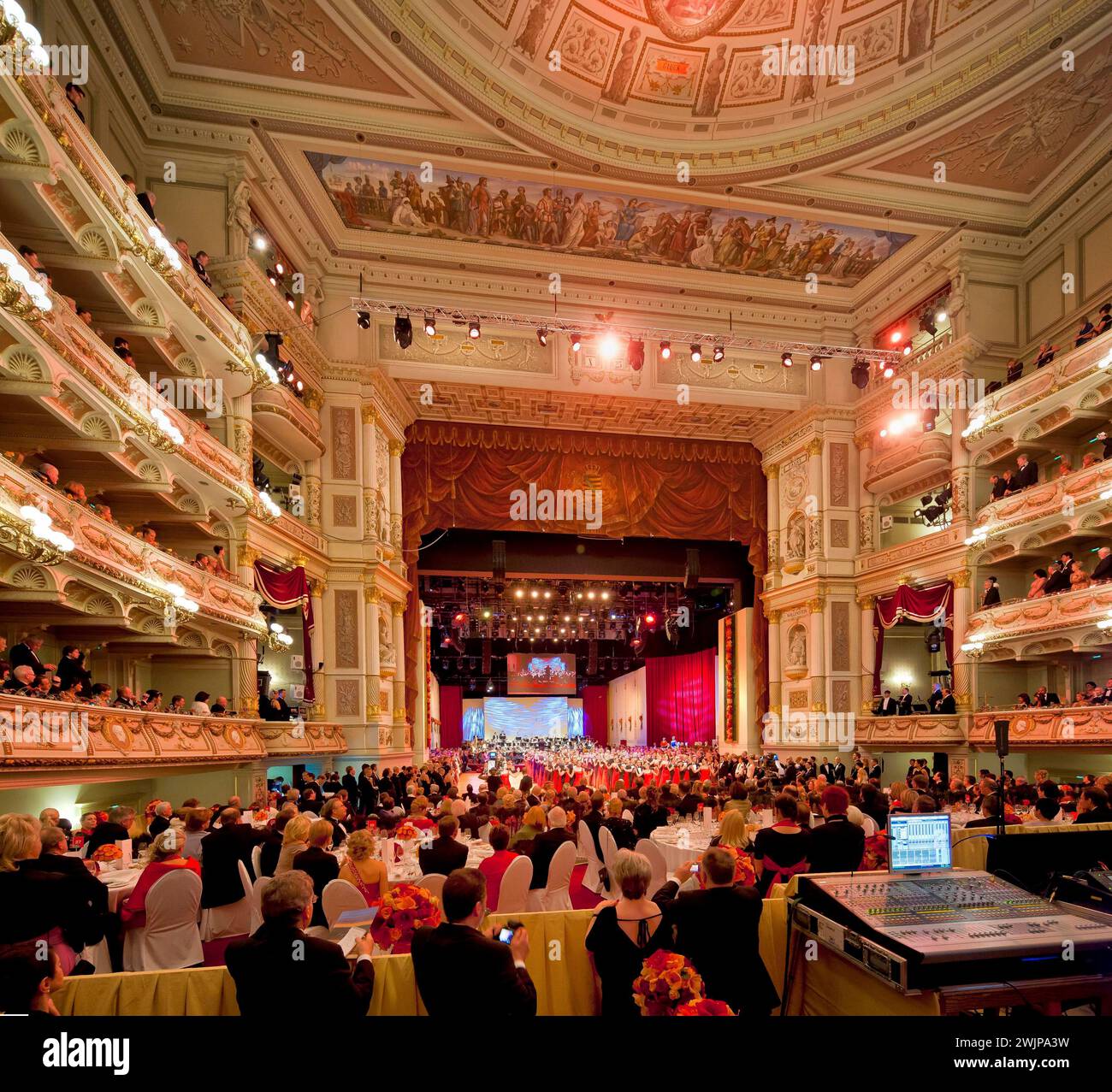 Semper Opera Ball Stock Photo - Alamy