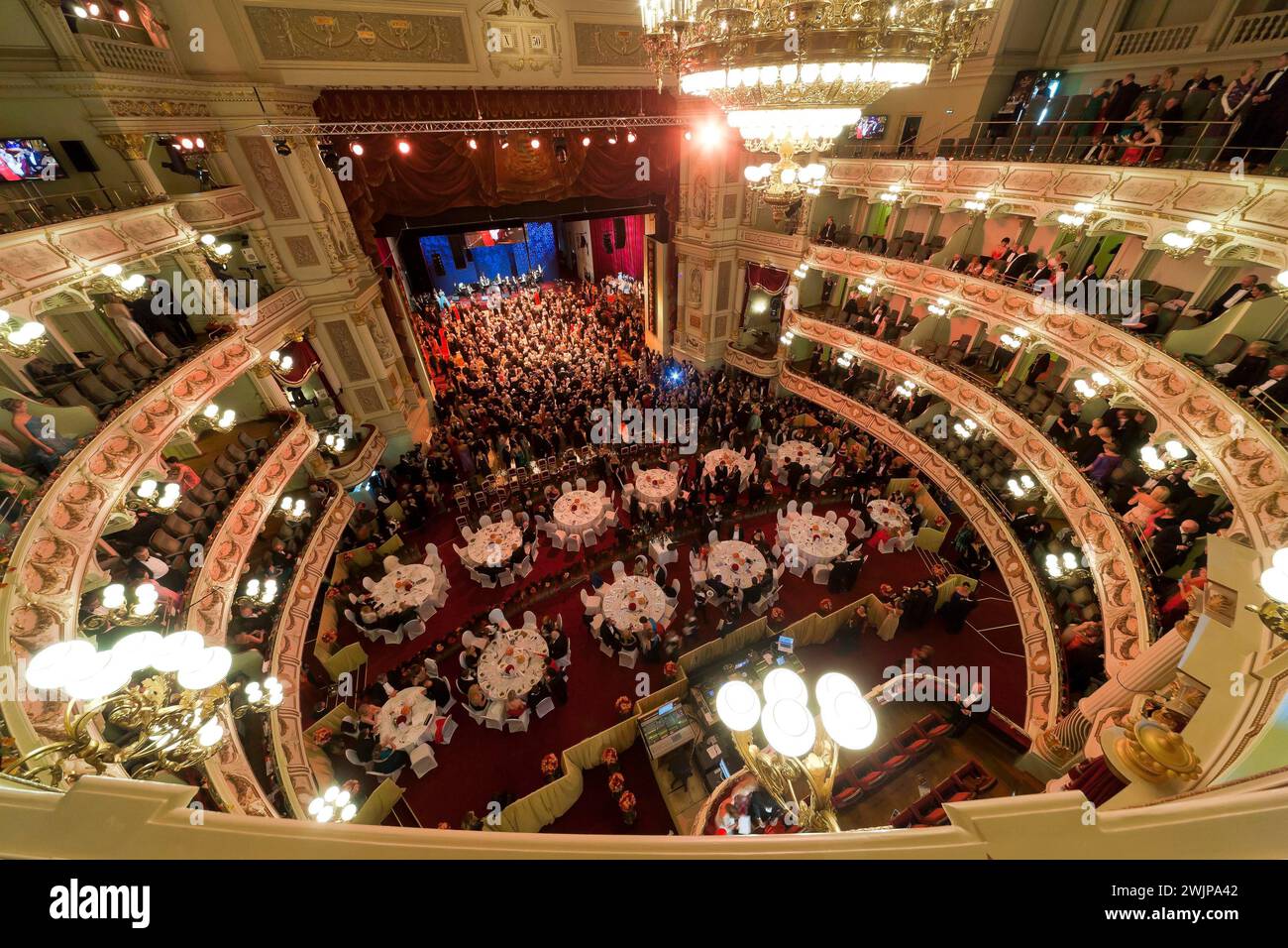 Semper Opera Ball Stock Photo - Alamy
