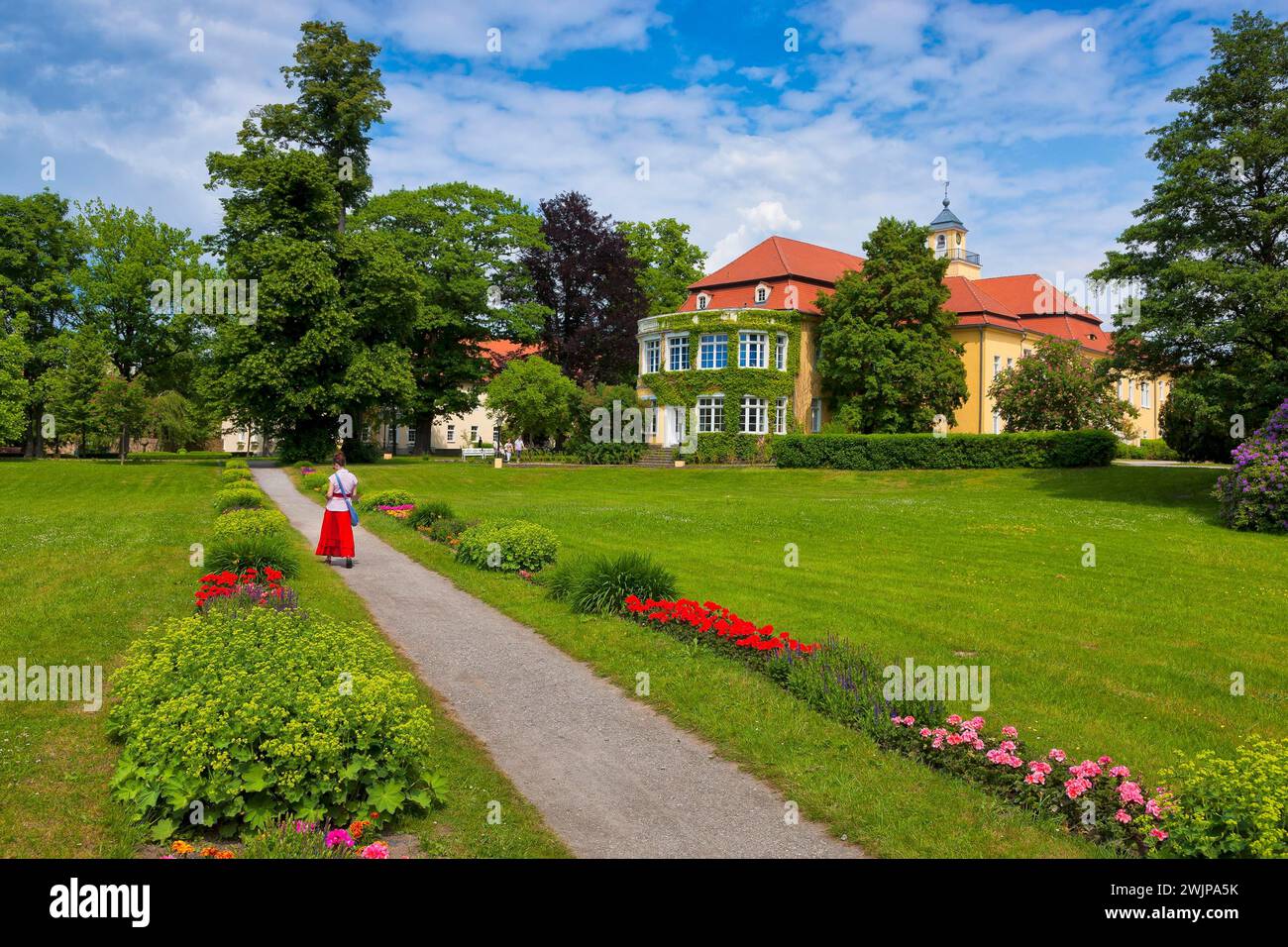 Pulsnitz Castle Park Stock Photo - Alamy