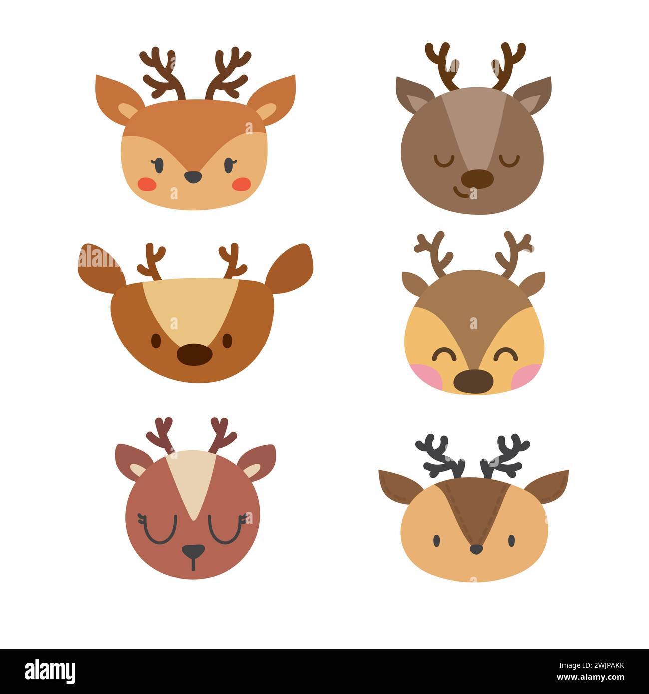 Fawn cartoon hi-res stock photography and images - Alamy