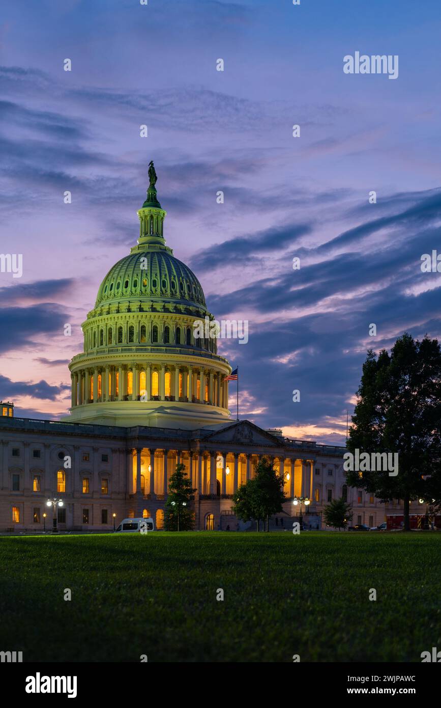 Capitol building. US National Capitol in Washington, DC. American ...