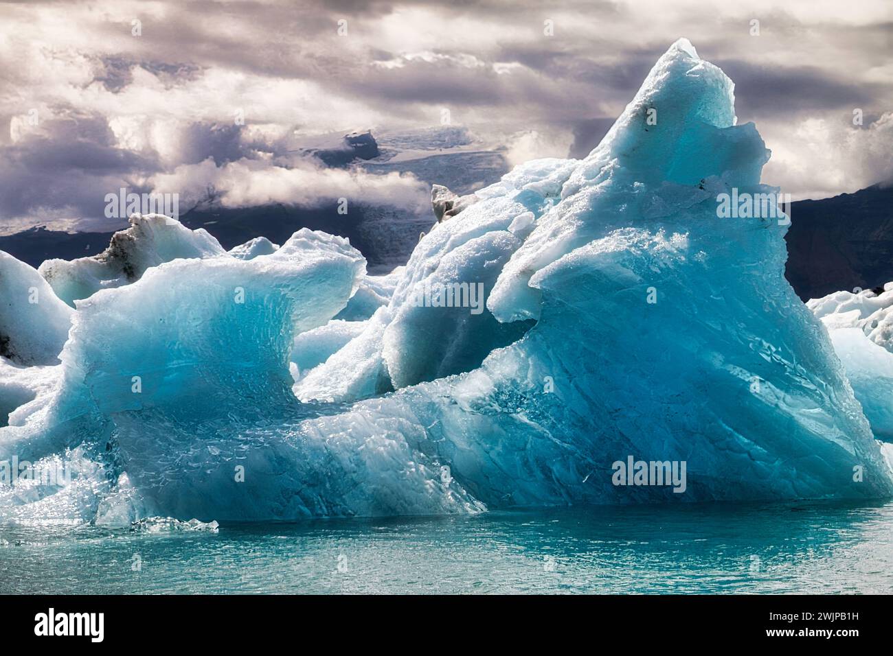 Hoffellsjökull: a glacier in Iceland that flows from the ice cap of ...