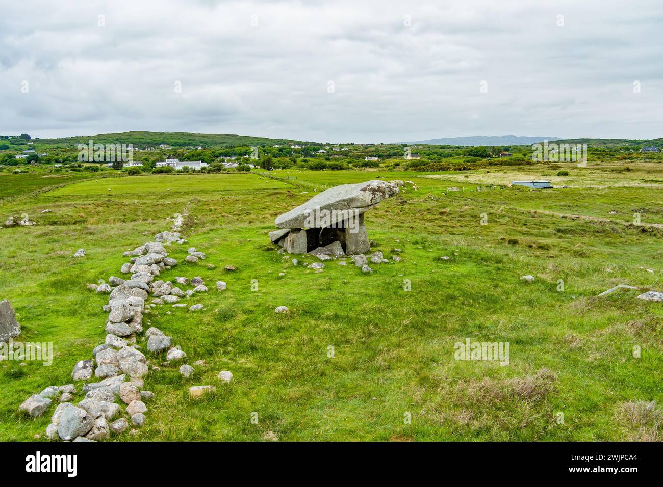 Kilclooney Dolmen, one of Ireland's most elegant portal-tombs or ...