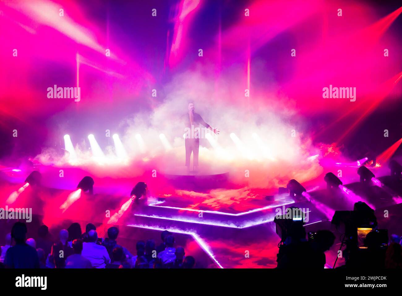 Berlin, Germany. 16th Feb, 2024. Ryk performs "Oh Boy" at the ...