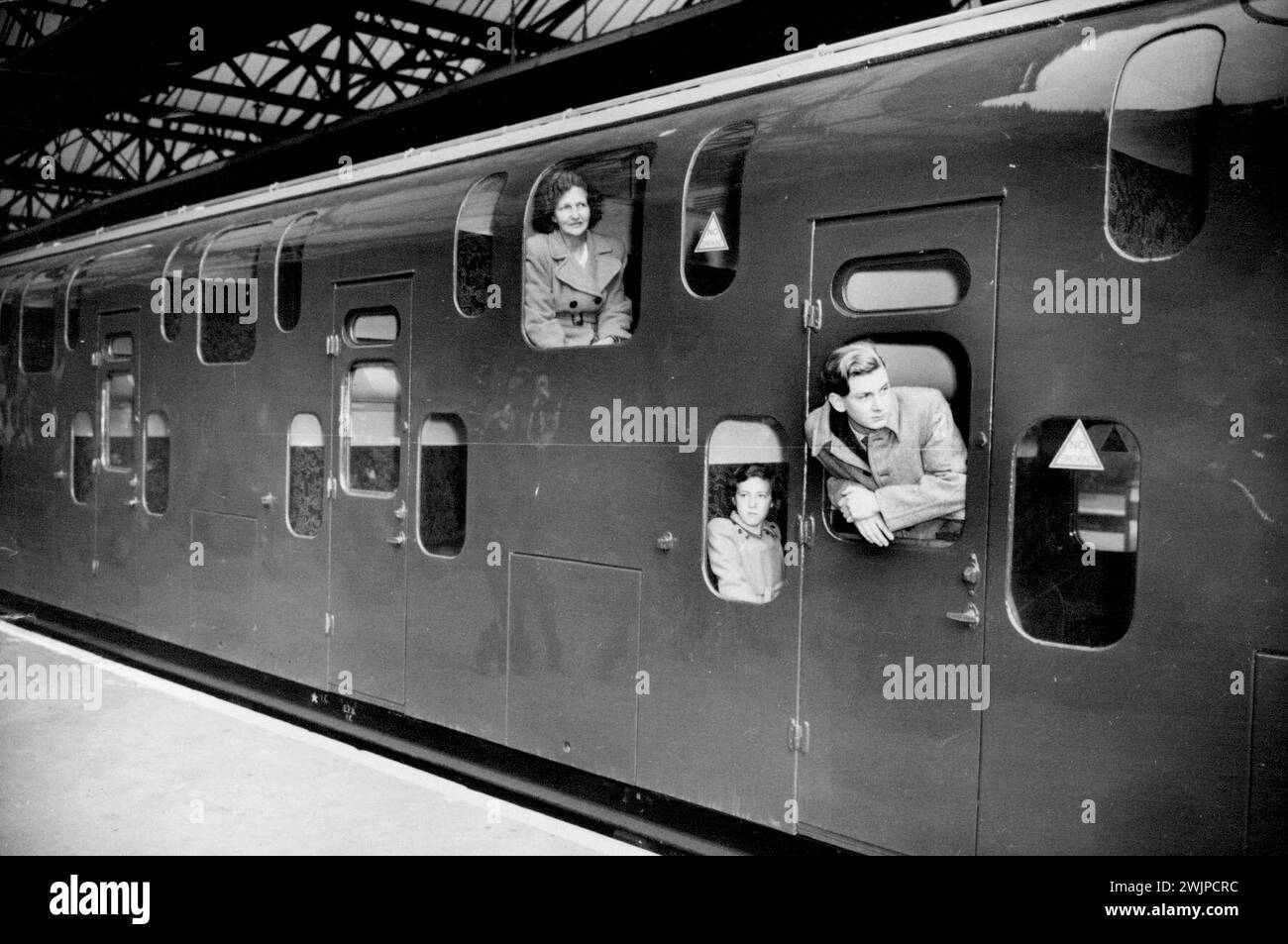 Britain's First "Double Deck" Train Now In Service -- Passengers in the ...