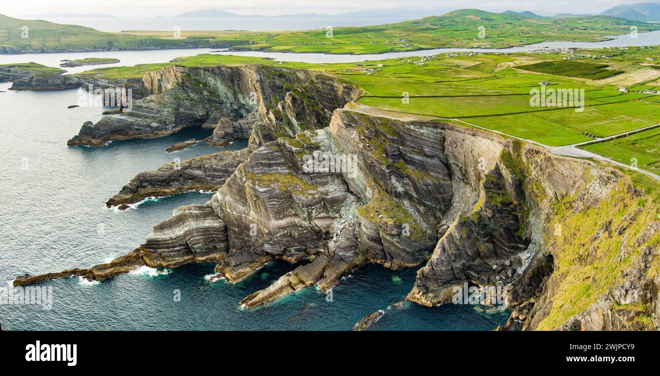 Amazing wave lashed Kerry Cliffs, widely accepted as the most ...