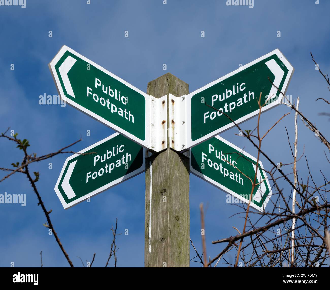 West devon way sign hi-res stock photography and images - Alamy