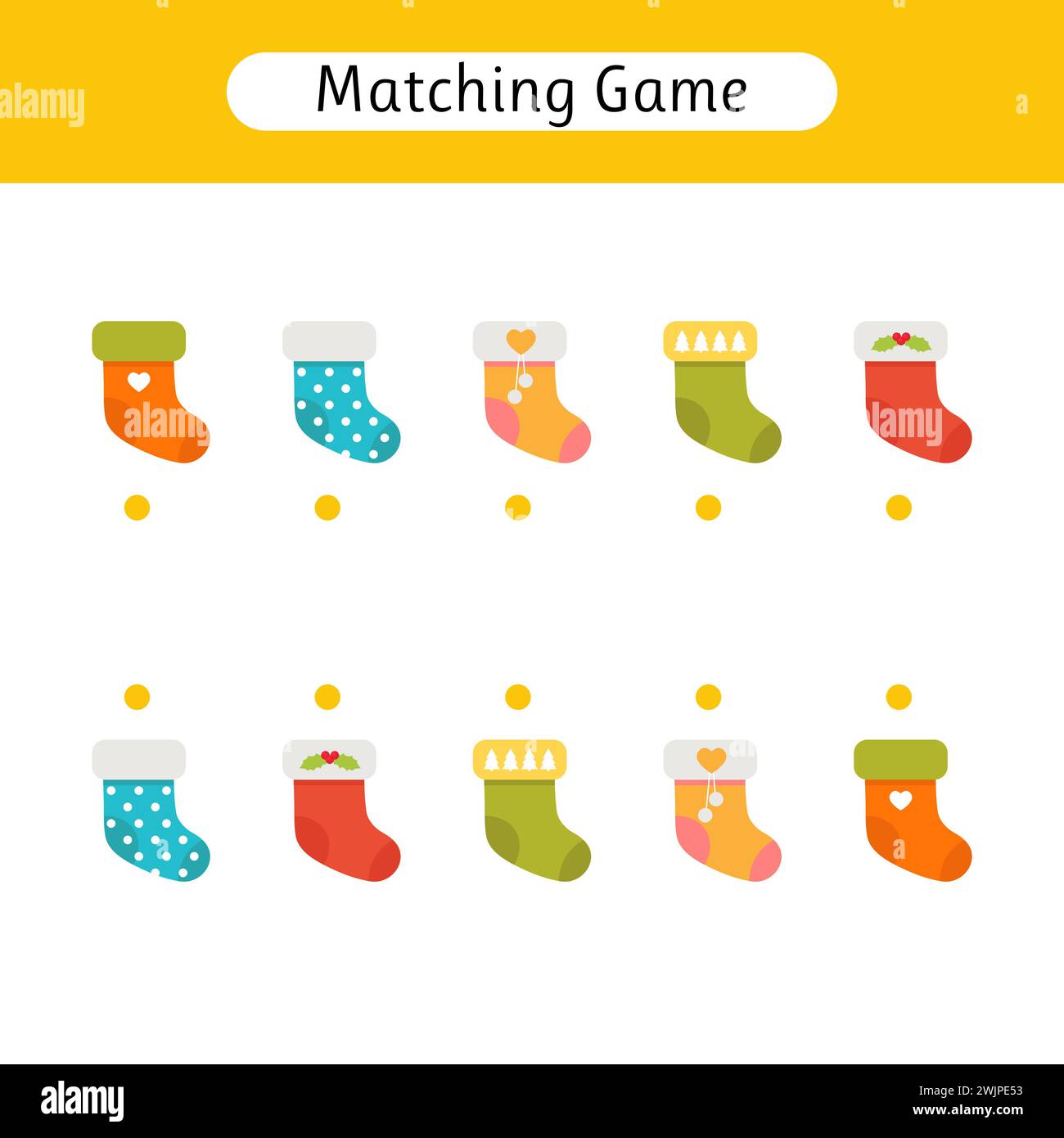 Visual game children find difference Stock Vector Images - Alamy